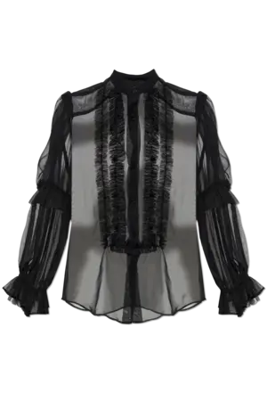Comme Des Garcons Noir Kei Ninomiya Cuffed Tops