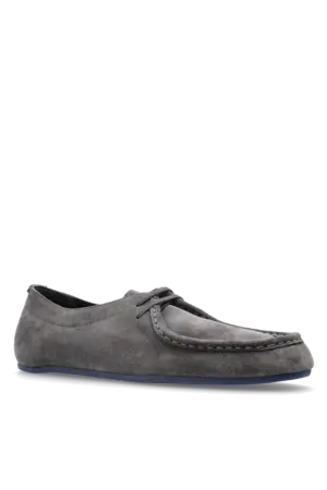 JIL SANDER Suede Loafers - Grey