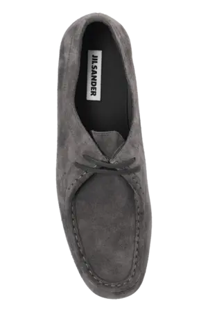 JIL SANDER Suede Loafers - Grey