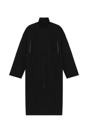 Fear Of God Coat With Stand-up Collar - Black