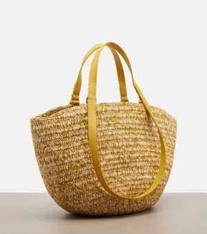 Loewe Paula's Ibiza Eclipse Medium Raffia Basket Bag