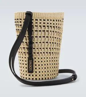 Loewe Braid Woven Bucket Bag