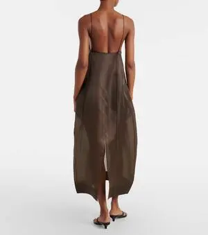 RÓHE Silk Organza Midi Dress