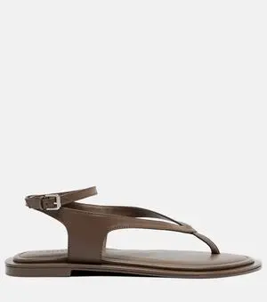A.emery Sabine Leather Thong Sandals