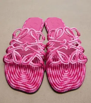 Loewe Anagram Slides - Pink