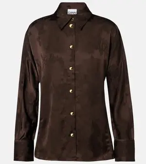 Ganni Drawstring Shirts For Women