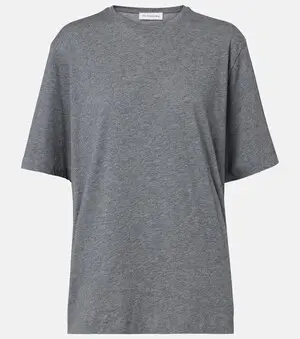 THE FRANKIE SHOP Harper Cotton T-shirt - Grey