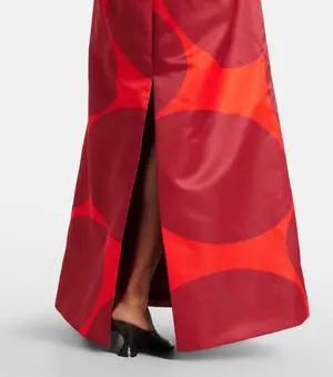Dries Van Noten Polka-dot Gown