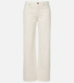 FRAME The Saturday Straight Jeans - White