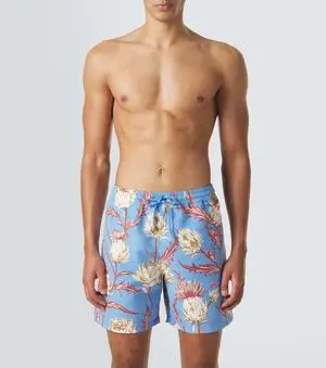 Loewe Printed Swim Trunks - Multicoloured