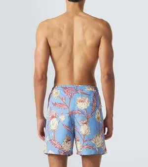 Loewe Printed Swim Trunks - Multicoloured