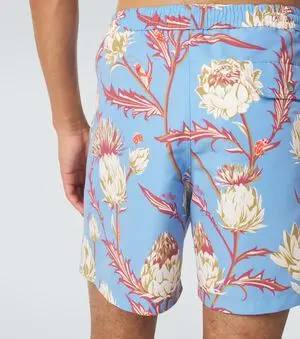 Loewe Printed Swim Trunks - Multicoloured