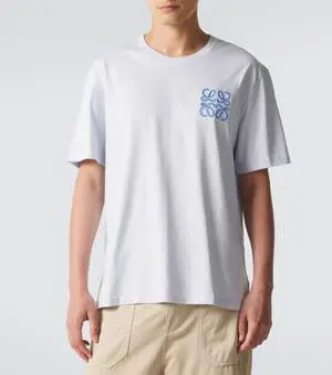 Loewe Paula's Ibiza Cotton Jersey T-shirt - Blue