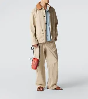 Loewe Paula's Ibiza Raffia Shoulder Bag