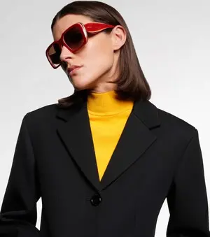 Loewe Square Sunglasses - Orange