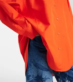 Loewe Paula's Ibiza Cotton Poplin Shirt - Orange
