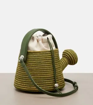 Loewe Paula's Ibiza Watering Can Bucket Bag - Green