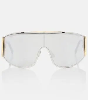 Loewe Signature Shield Sunglasses - Silver
