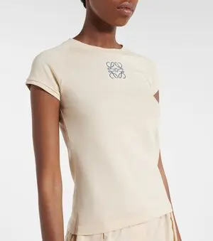 Loewe Paula's Ibiza Anagram Cotton T-shirt - Beige