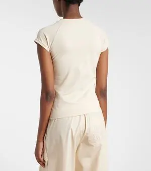 Loewe Paula's Ibiza Anagram Cotton T-shirt - Beige