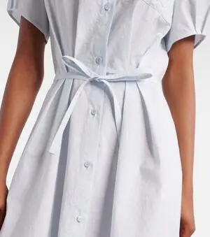 Loewe Paula's Ibiza Anagram Shirt Dress - Blue