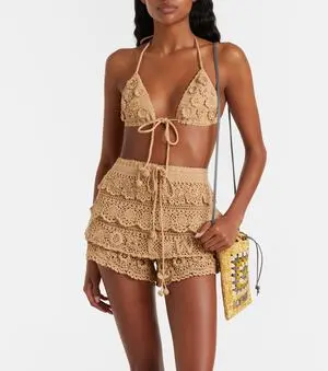 Loewe Paula's Ibiza Crochet Bra Top