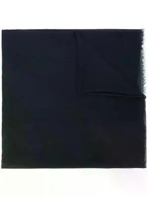 DELL'OGLIO Plain Scarf - Blue