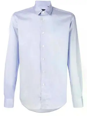 DELL'OGLIO Curved Hem Shirt