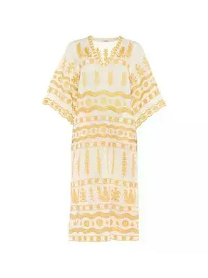 Eres V Neck Kaftans Tunics