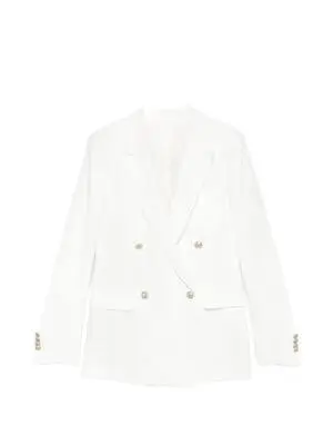 Tagliatore Double-breasted Blazer - White