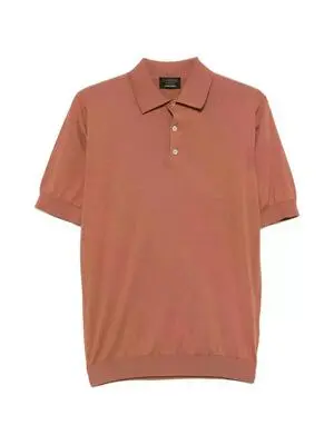 Dell'oglio Short Sleeve Polos For Men