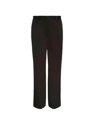 CLUB21 COLLECTION Margot Satin-back Trousers - Black