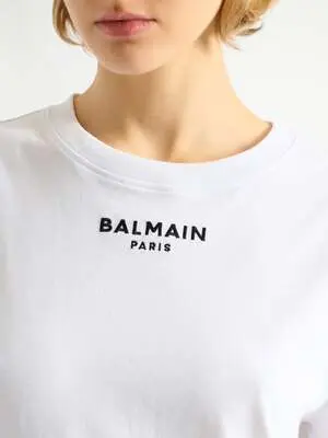 Balmain Embroidered Paris T-shirt