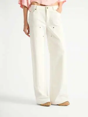 Balmain Loose-fit Jeans - White