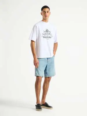 Balmain Printed Vine T-shirt - White