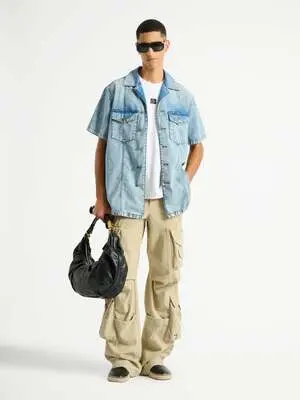Balmain Light Denim Shirt - Blue