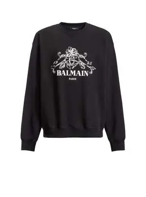 Balmain Printed Vine Sweatshirt