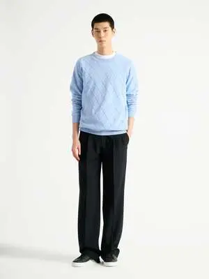 Balmain Vintage Knit Jumper - Blue