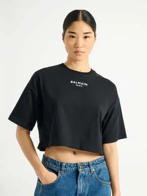 Balmain Embroidered Paris T-shirt