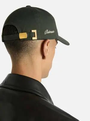 Balmain Washed Cotton Cap