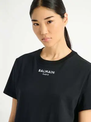 Balmain Embroidered T-shirt - Black