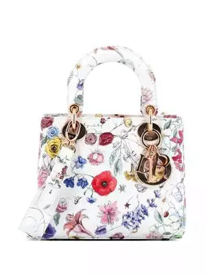 Dior My Abcdior Lady Small Satchel Printed Leather - Multicolour
