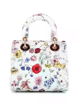 Dior My Abcdior Lady Small Satchel Printed Leather - Multicolour