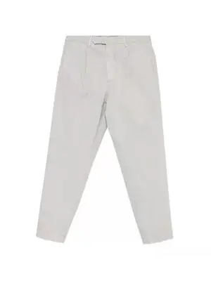 DELL'OGLIO Belt-loops Trousers - Grey
