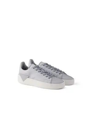 Prada Court Re-nylon Sneakers - Grey