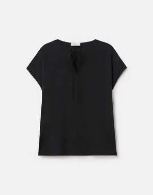 Lafayette 148 New York Keyhole Blouses