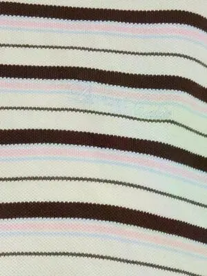 DUNST Striped Cotton Polo Shirt