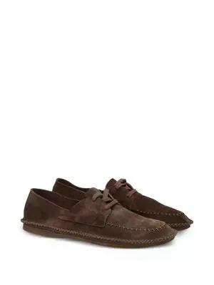 Premiata Lace-up Stitched Loafers