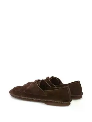 Premiata Lace-up Stitched Loafers