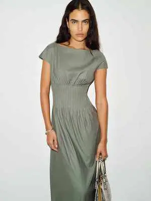 REFORMATION Aintana Maxi Dress - Green